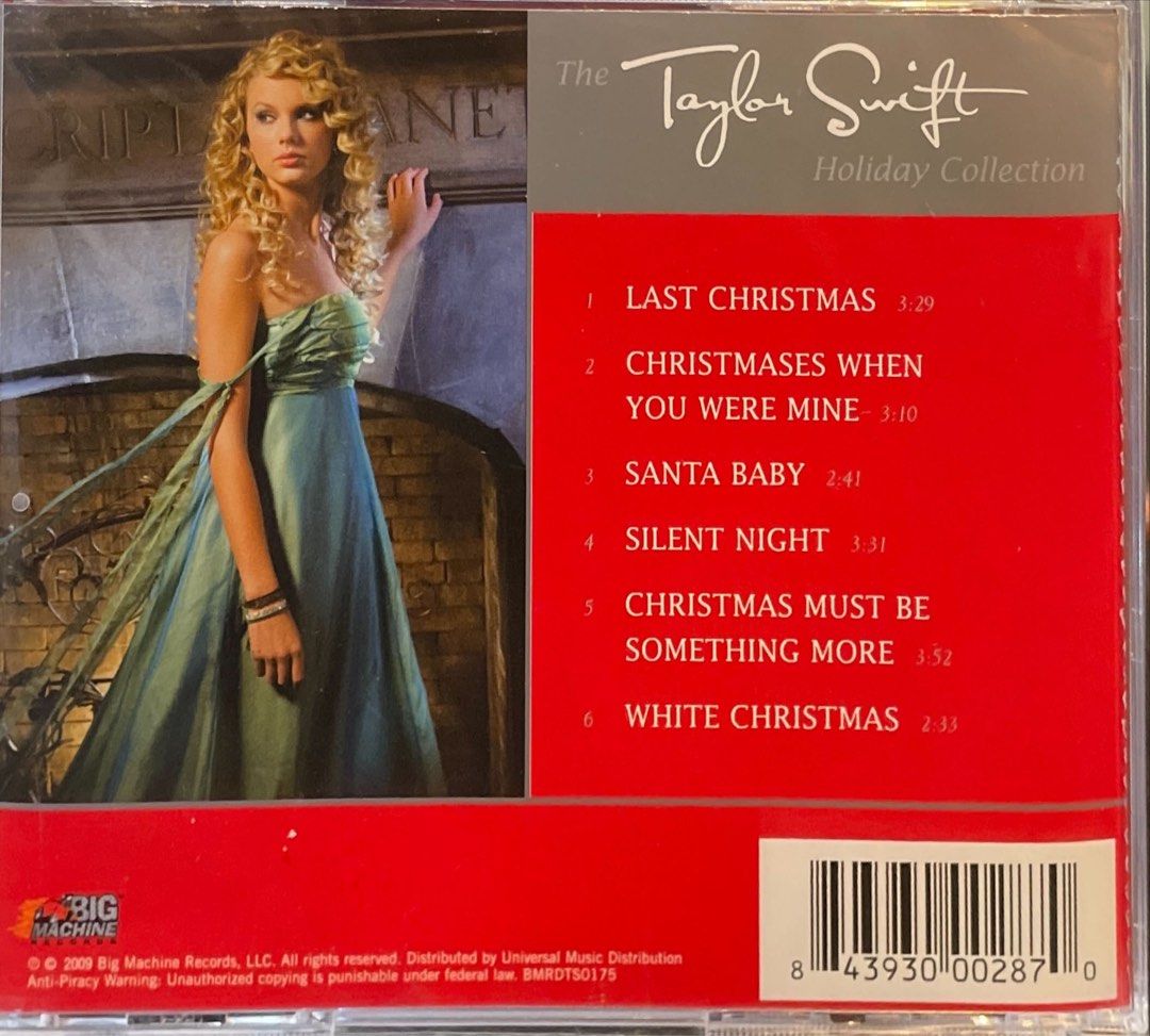 TAYLOR SWIFT: HOLIDAY COLLECTION, Hobbies & Toys, Music & Media, CDs ...