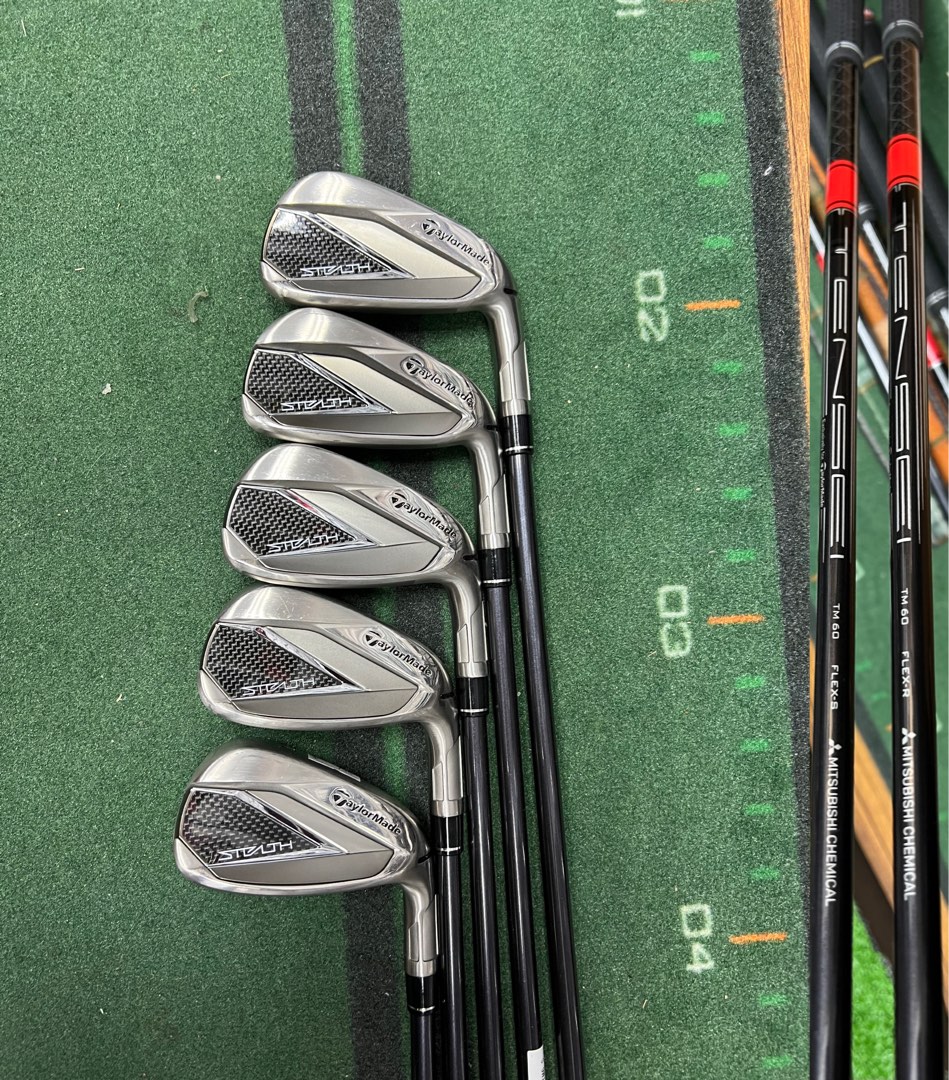 TaylorMade Stealth Irons (6-P) (5 Pieces) [With Tensei TM60 Regular or ...