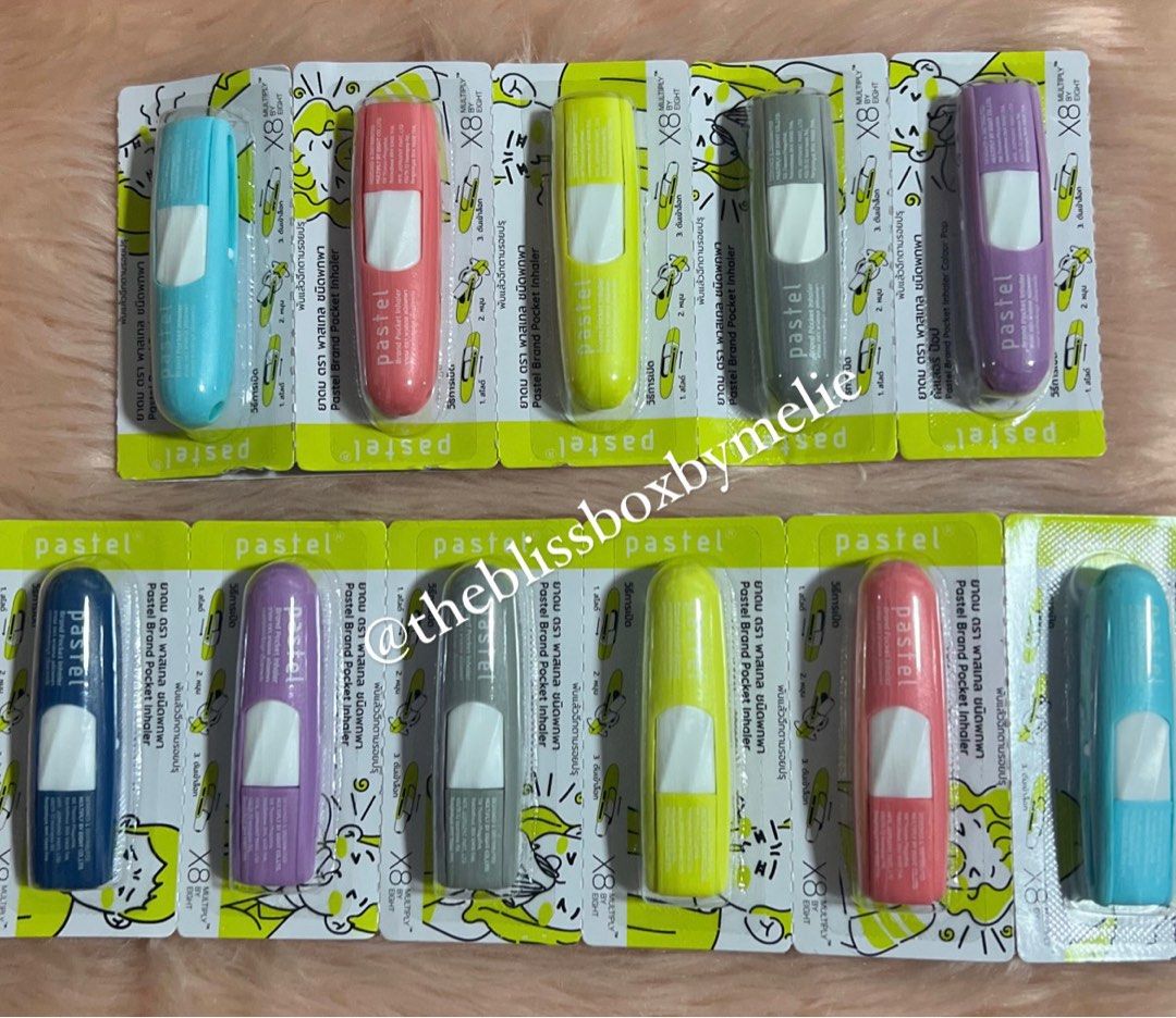 Thai Inhaler | Double Inhaler/ Pastel Inhaler, Health & Nutrition ...