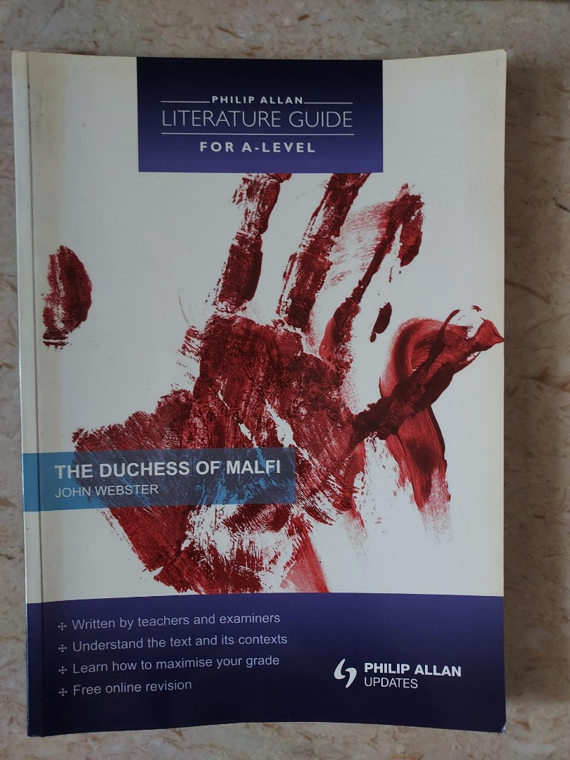 The Duchess of Malfi Literature Guide, Hobbies & Toys, Books ...