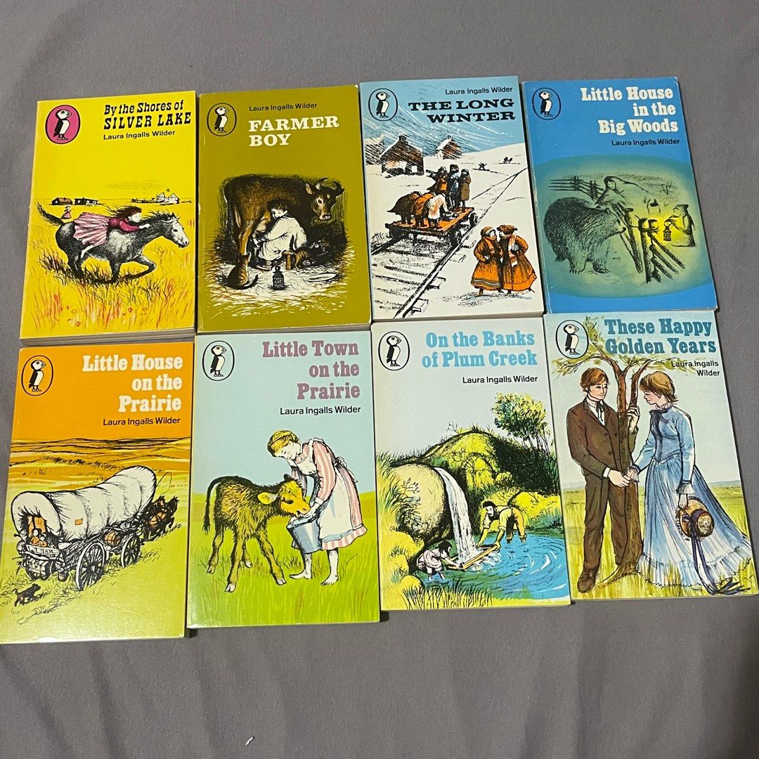 The Little House Book Set by Laura Ingalls Wilder, Hobbies & Toys ...