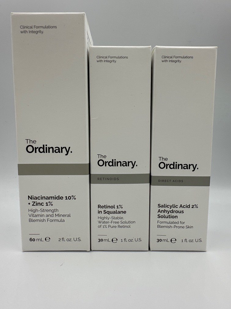 The Ordinary Face Set, Beauty & Personal Care, Face, Face Care on Carousell