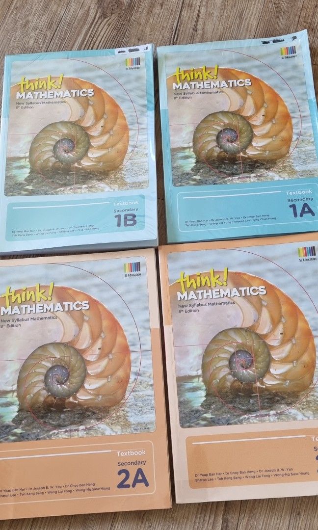 Think! Mathematics Secondary 1 textbooks, Hobbies & Toys, Books ...