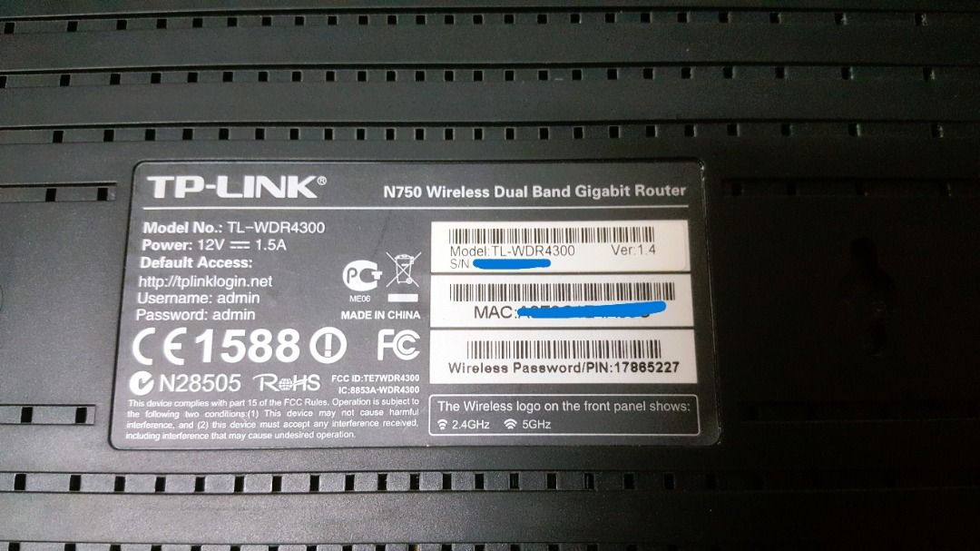 TP-Link TL-WDR4300 無線雙頻Gigabit路由器 Wireless Dual Band Gigabit Router ...