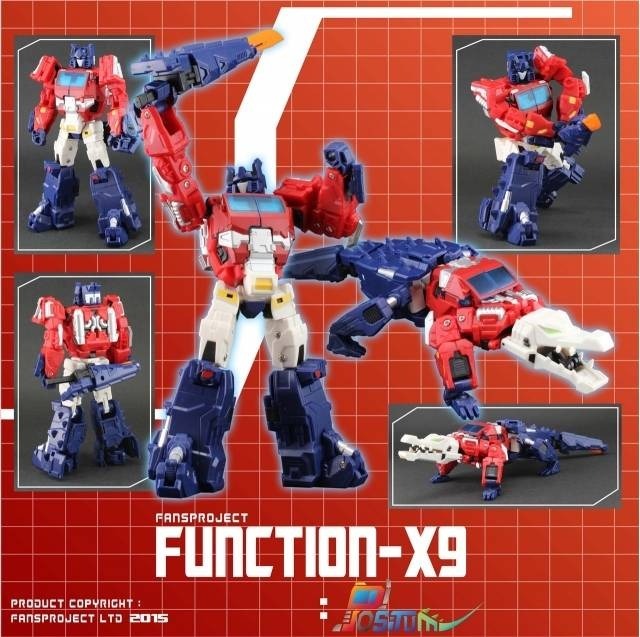 Transformers Fansproject Function-X9 Positum Optimus Prime Crocodile ...