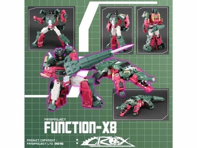 Transformers Fansproject Function-X8 Crox Skullcruncher Headmaster MISB, Hobbies & Toys, Toys ...