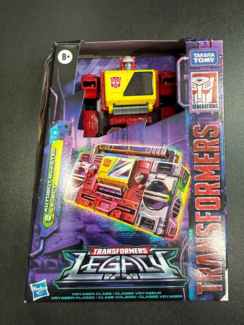 Transformers Legacy Blaster & Eject MSIB, Hobbies & Toys, Toys & Games ...