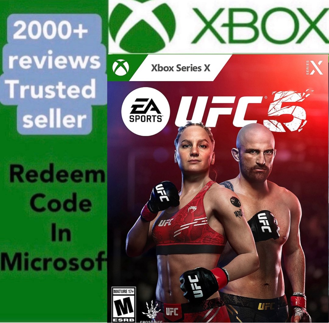 UFC5 ufc5 UFC 5 [Xbox One/Xbox Series X/S Original Game]Xbox gift code ...
