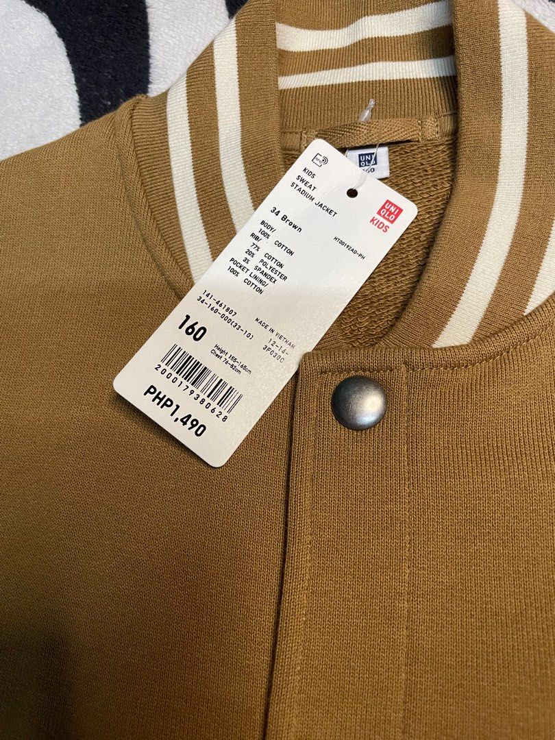 Uniqlo | Sweat Stadium Jacket, Men's Fashion, Coats, Jackets and ...