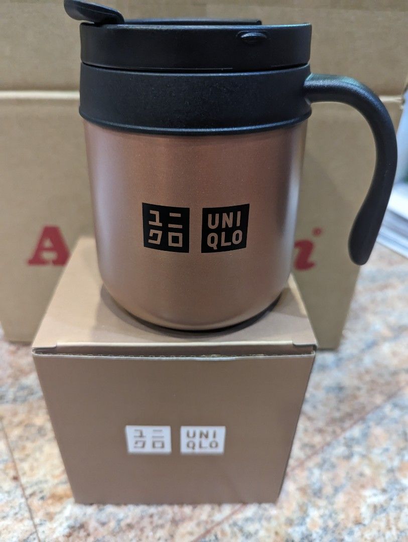 Uniqlo Thermal Mug, Furniture & Home Living, Kitchenware & Tableware ...