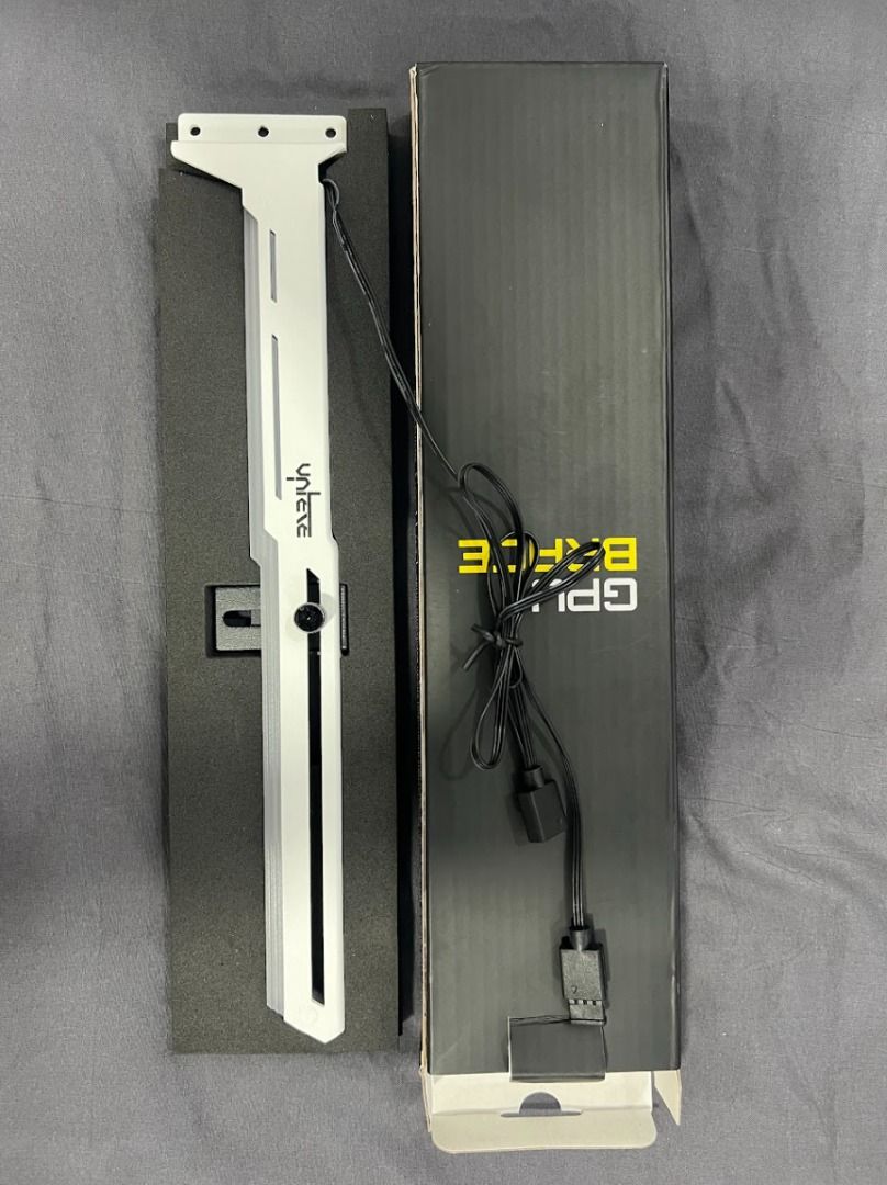 Uphere ARGB White GPU Bracket/GPU Mount/GPU Brace/GPU Holder, Computers ...