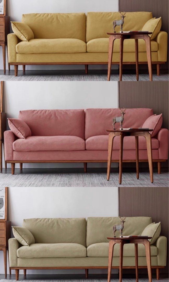 PLAT Modern Fabric Sofa, Furniture & Home Living, Furniture, Sofas on ...