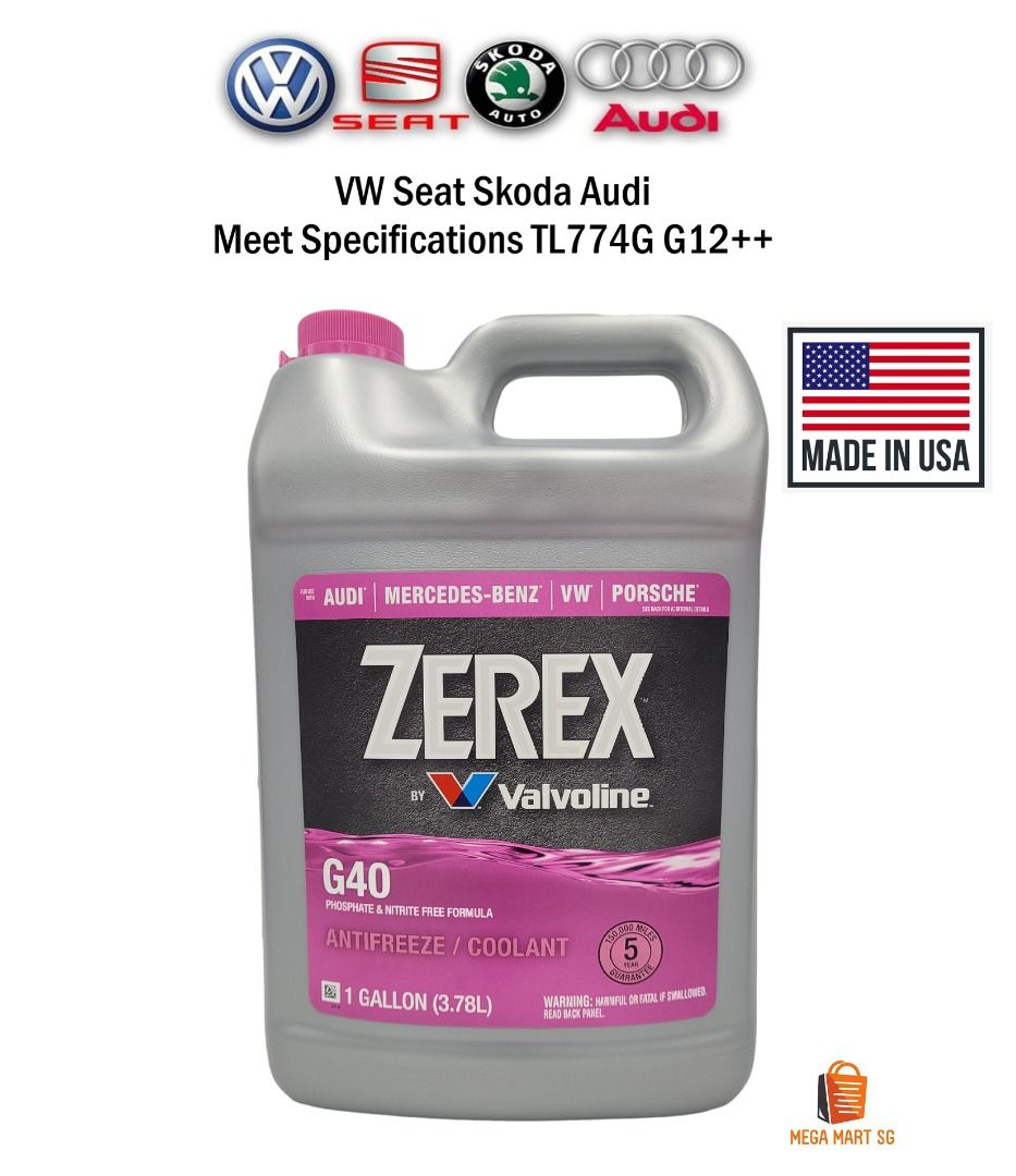 Vavoline Zerex G40 Antifreeze Coolant Concentrate, Car Accessories ...