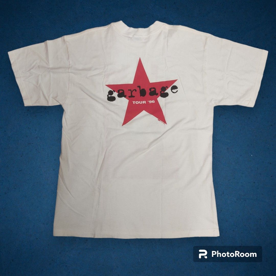 Vintage 90s Garbage Band, Men's Fashion, Tops & Sets, Tshirts & Polo ...