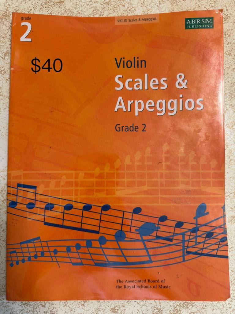 Violin Scales & Arpeggios Grade 2, 興趣及遊戲, 音樂、樂器 & 配件, 音樂與媒體 - 樂譜 ...