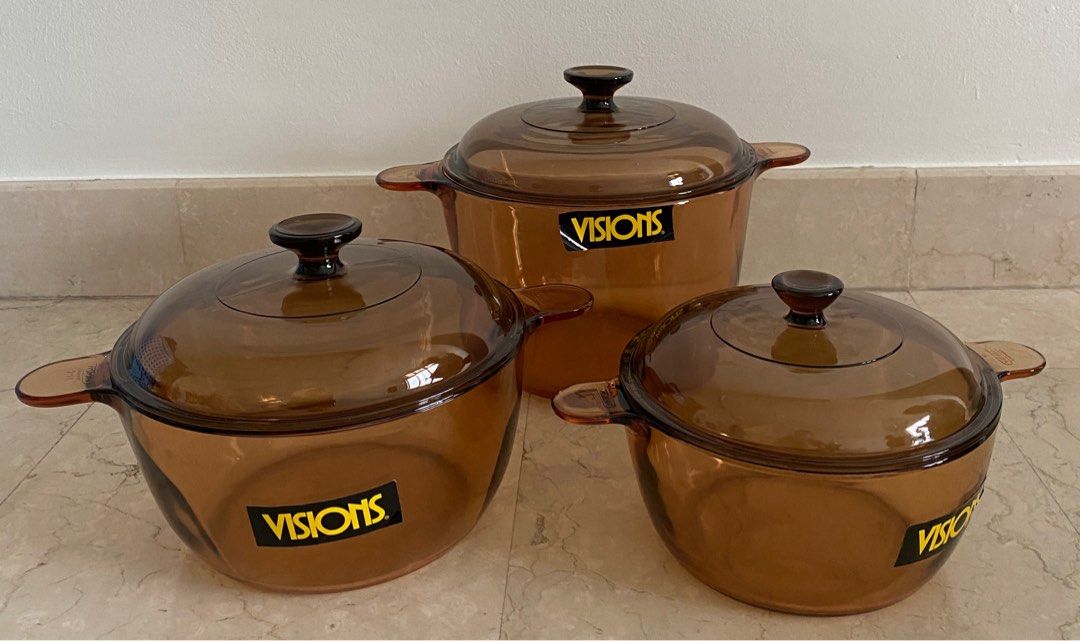 Visions 6 pieces cookpot, Furniture & Home Living, Kitchenware ...