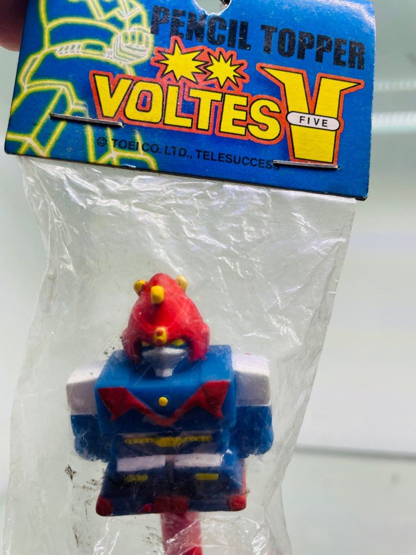 Voltes 5 pencil topper, Hobbies & Toys, Toys & Games on Carousell
