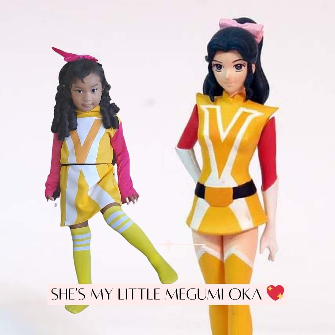 VOLTES V Megumi Oka FOR RENT Jamie Ortega Cosplay Anime Milestones Kids ...