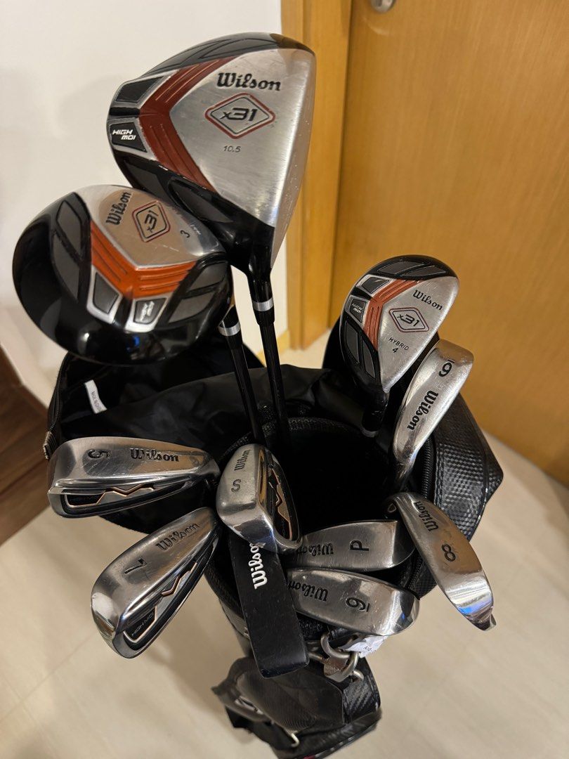 Wilson x31 golf set, Sports Equipment, Sports & Games, Golf on Carousell