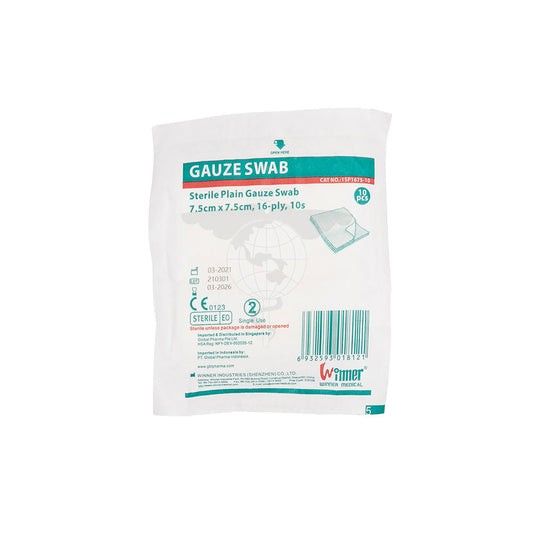 Winner Sterile plain Gauz swab, Health & Nutrition, Medical Supplies ...