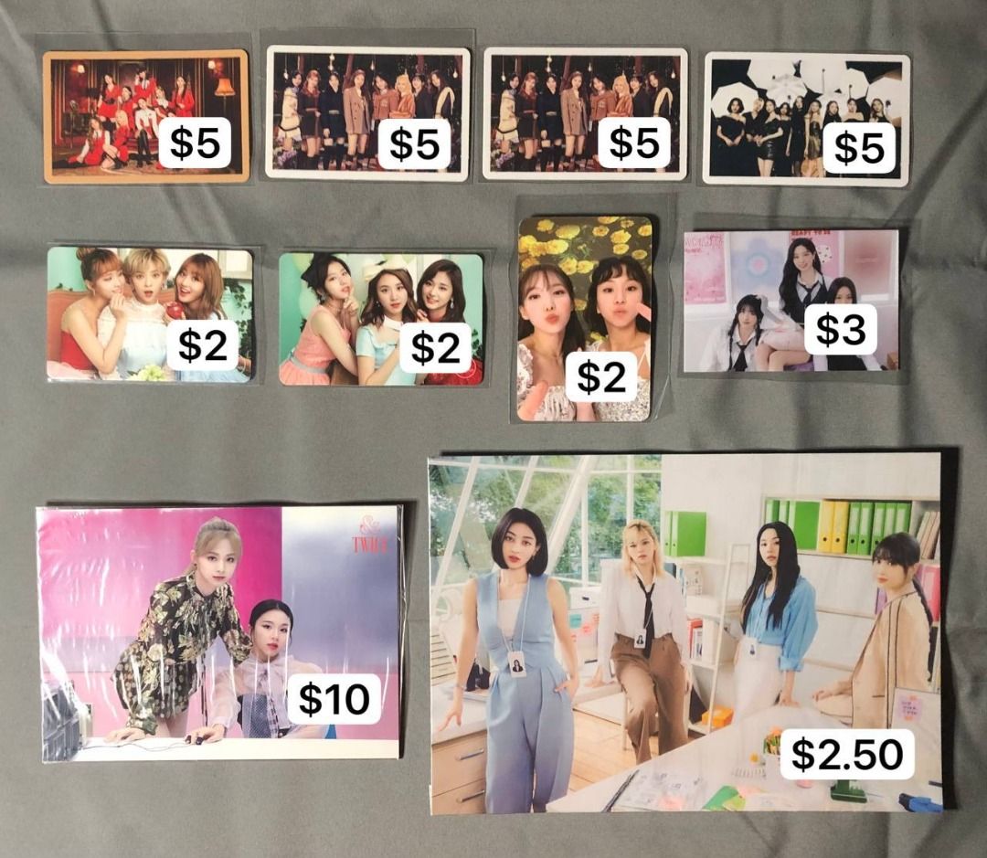 [WTS] TWICE Group and Unit perfect world doughnut celebrate twiceland dicon mini rtb ready to be ...