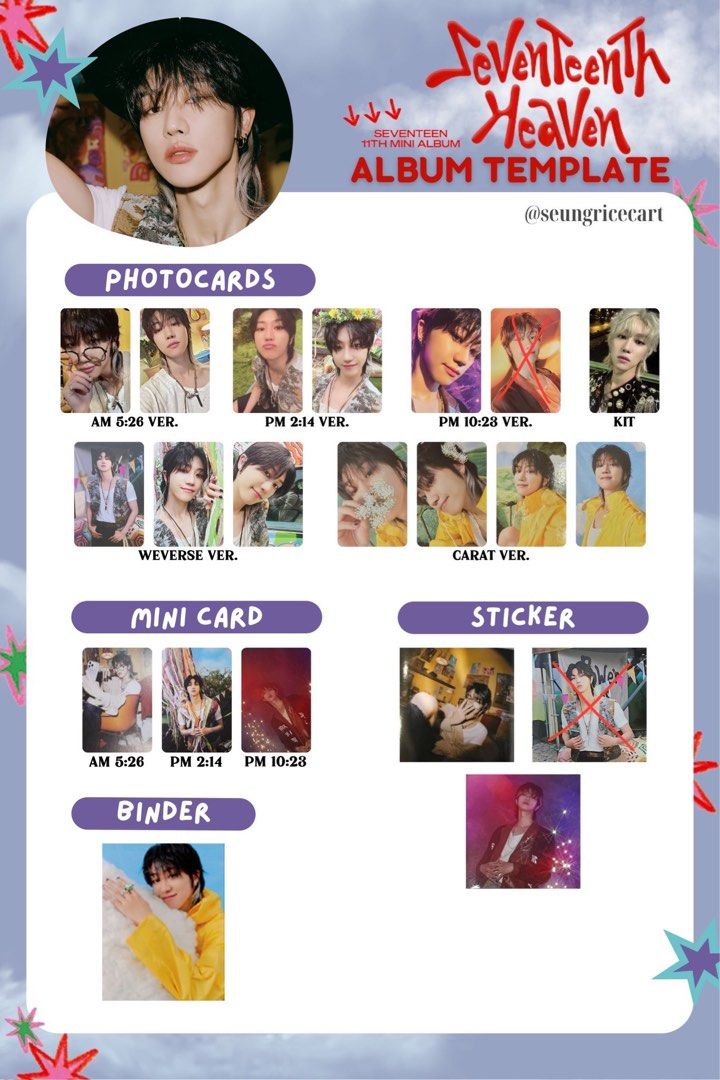 WTT SVT Seventeen Heaven PCs, Hobbies & Toys, Memorabilia ...