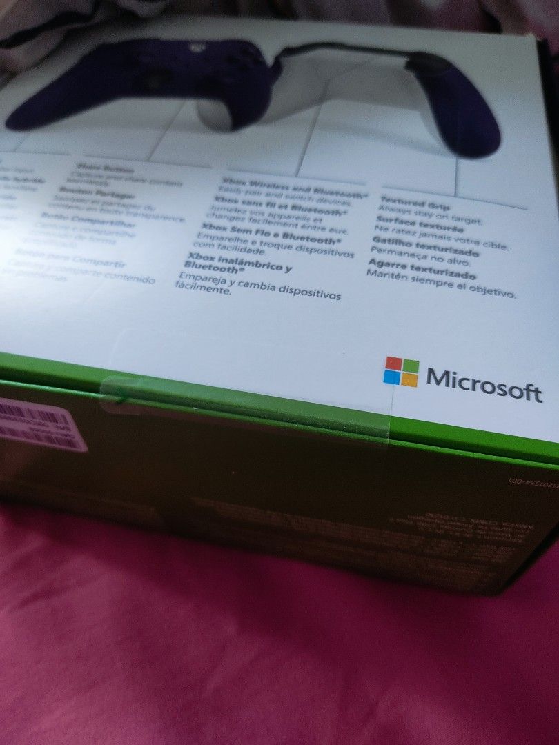 Xbox Wireless Controller Astral Purple, Video Gaming, Gaming ...