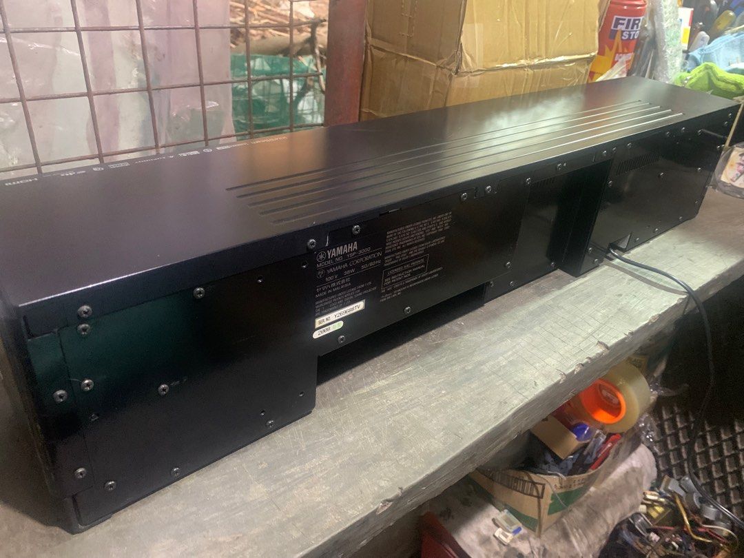 YAMAHA DIGITAL SOUND PROJECTOR YSP-3000 AC 110VOLTS 50/60 HZ 82 WATTS ...