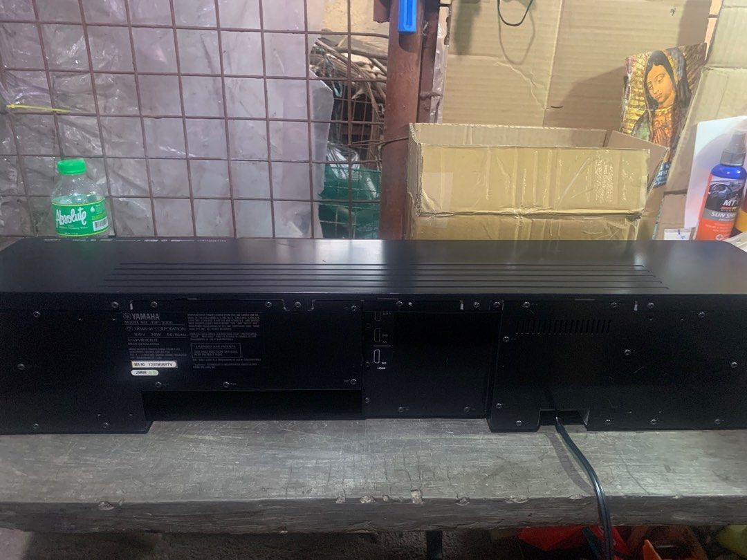 YAMAHA DIGITAL SOUND PROJECTOR YSP-3000 AC 110VOLTS 50/60 HZ 82 WATTS ...