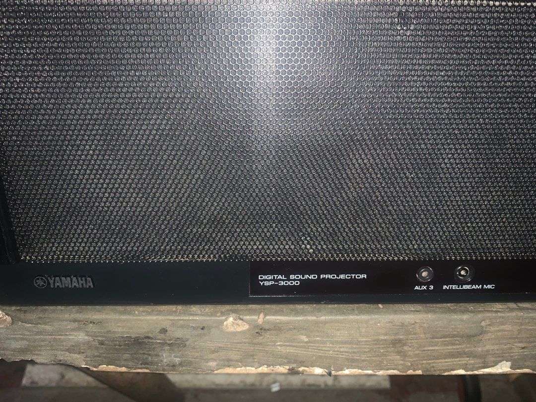 YAMAHA DIGITAL SOUND PROJECTOR YSP-3000 AC 110VOLTS 50/60 HZ 82 WATTS ...
