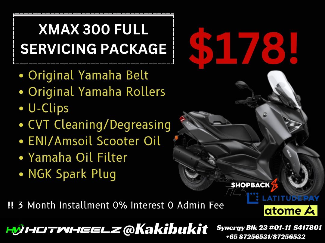 YAMAHA XMAX 300/YAMAHA AEROX/YAMAHA NMAX-BELTING SET/CVT/SPARK PLUG ...