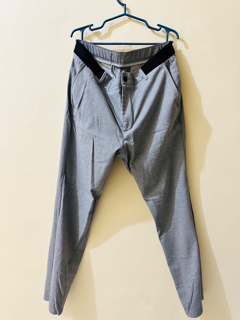 Zara Gray Formal Pants, Men's Fashion, Bottoms, Trousers on Carousell