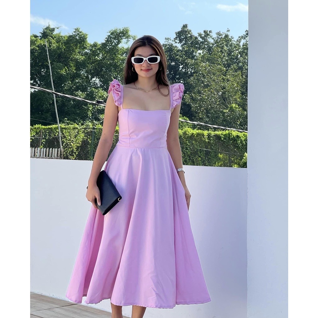 Zoo label inspired pink dress with pocket, Women's Fashion, Dresses ...