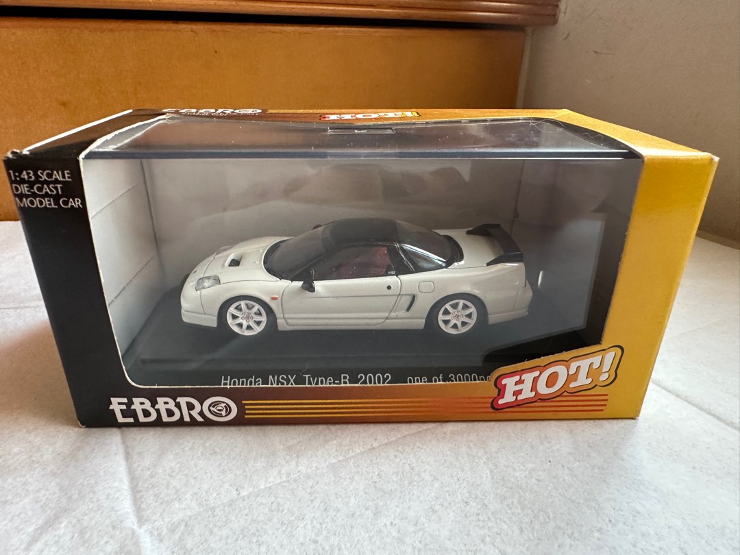 1:43 EBBRO NSX TYPE R, 興趣及遊戲, 玩具 & 遊戲類 - Carousell