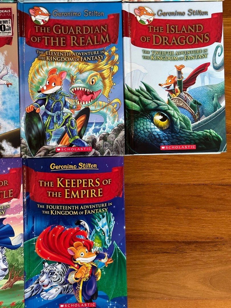 14 Volumes - Geronimo Stilton - The Kingdom of Fantasy, Hobbies & Toys ...