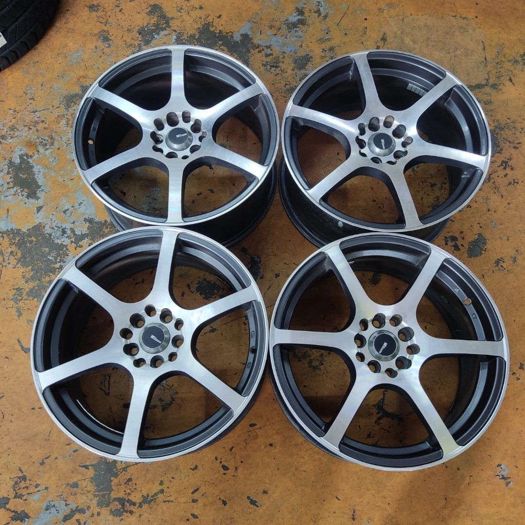 17 inch Used rims, Car Accessories, Tyres & Rims on Carousell