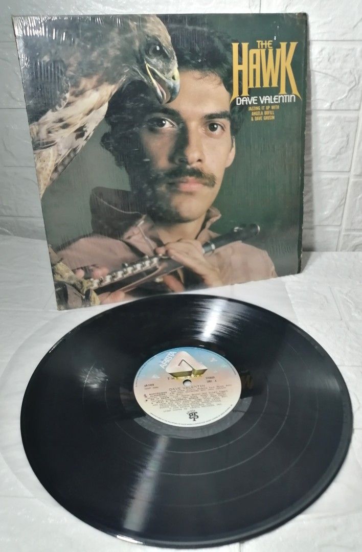1979 DAVE VALENTIN : THE HAWK Jazz Music Album Records LP 12" Vinyl Plaka Vintage & Collectible ...