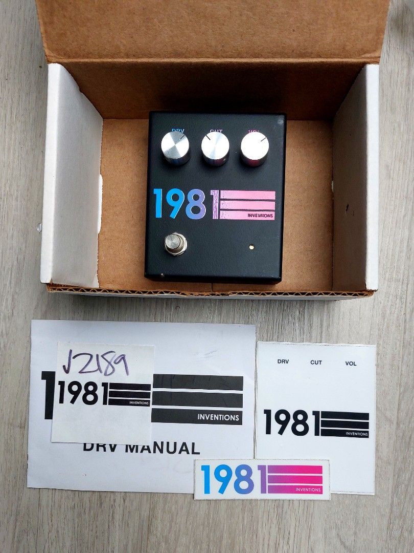 1981 DRV Hyperfade, Hobbies & Toys, Music & Media, Music Accessories on ...