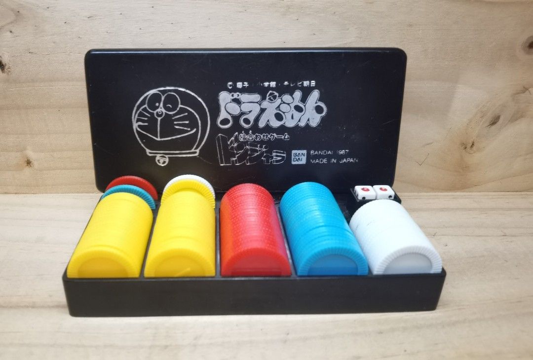 1987 Vintage Bandai Doraemon Board Game Token set, Hobbies & Toys, Toys ...