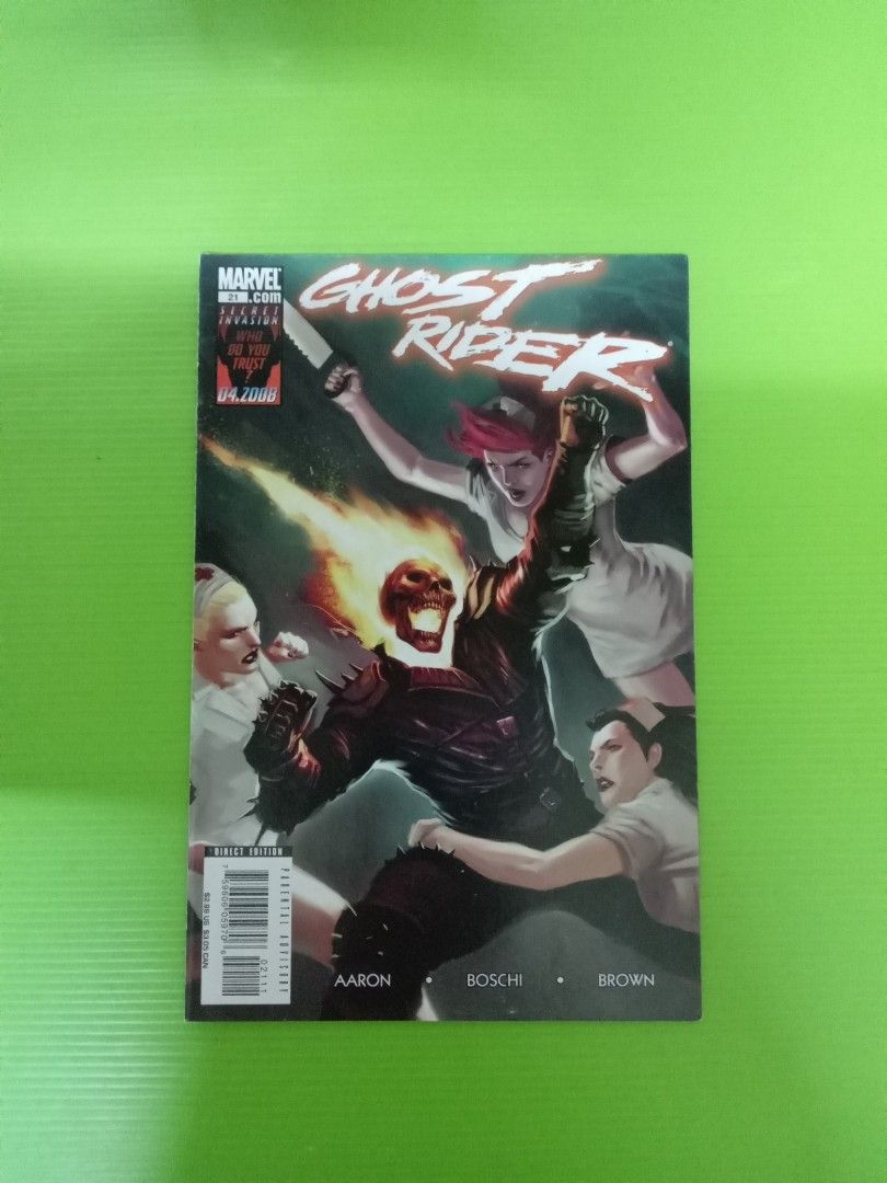 1st app Deputy Kowalski ( Later becomes Vengeance ) Ghost Rider #21 ...