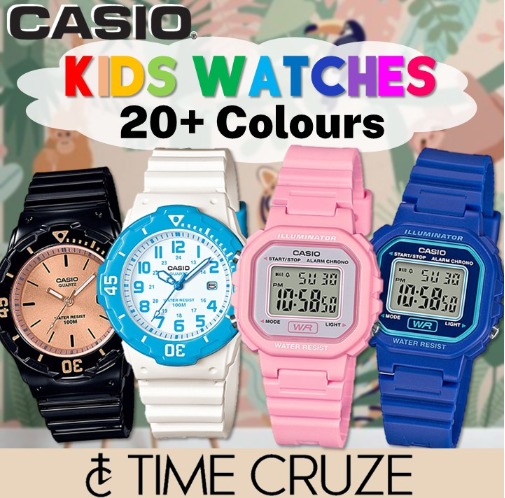*20 Colors* Casio Analog Digital Kids Watch LRW-200H-4B2 LA-20WH-4A1 ...