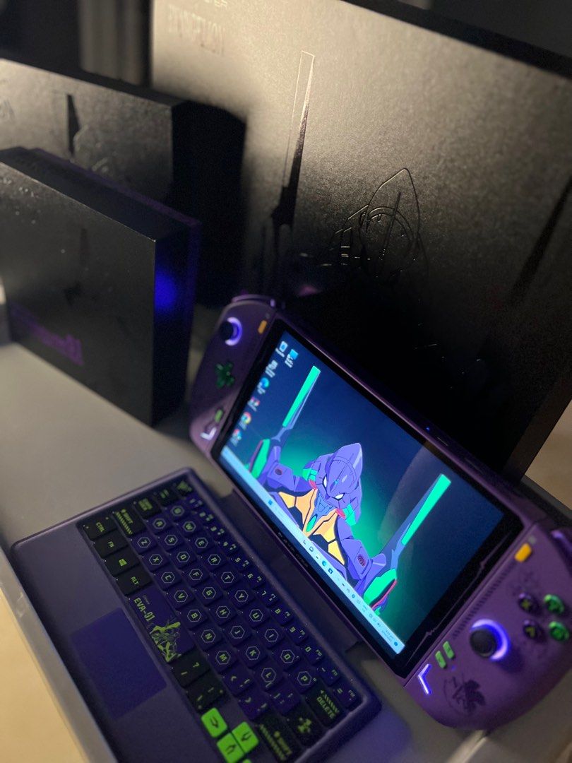 7840u Onexplayer Pro Eva Limited Edition, Video Gaming, Video Game ...