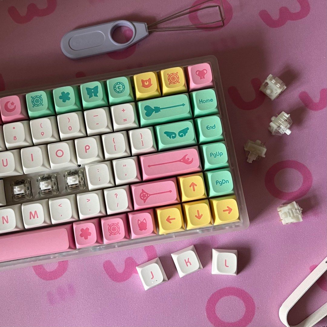 84% jjk84 t1 fully built custom mechanical keyboard, Computers & Tech ...