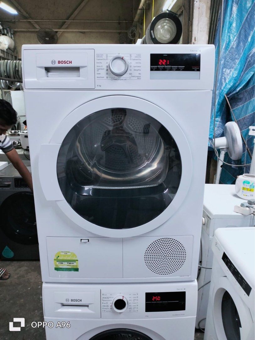 8/8KG Washing Machine & Condenser Dryer(Pair), TV & Home Appliances ...