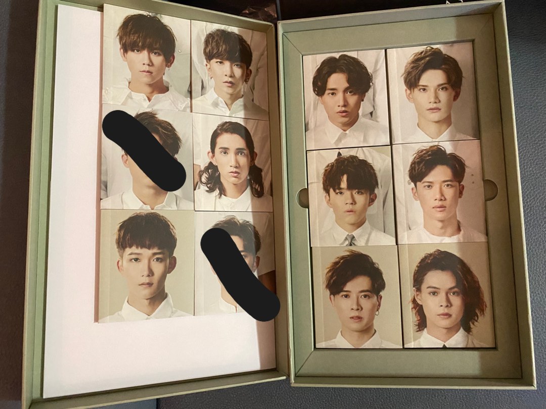 (散放) Mirror one and all boxset mini photo books photo book album diary poster keung to anson lo ...