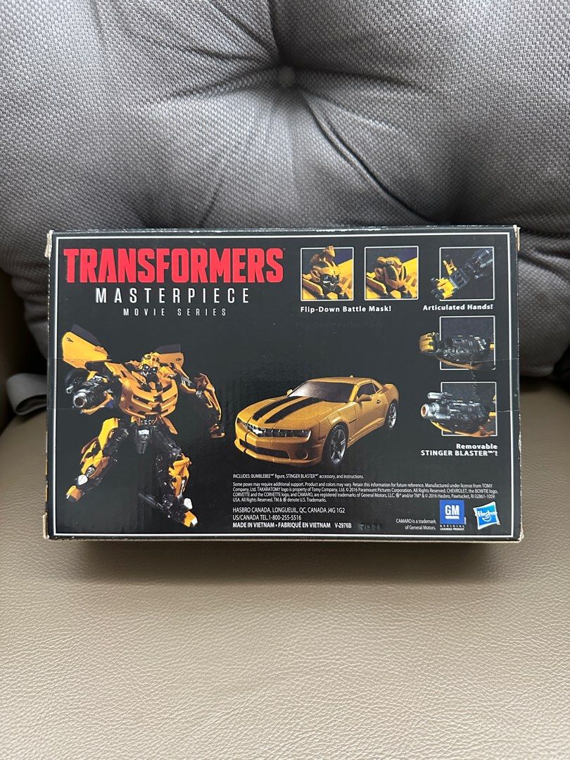 [全新絕版] 變形金剛 大黃蜂 Transformers Masterpiece Movie Series Mpm 3 Bumblebee