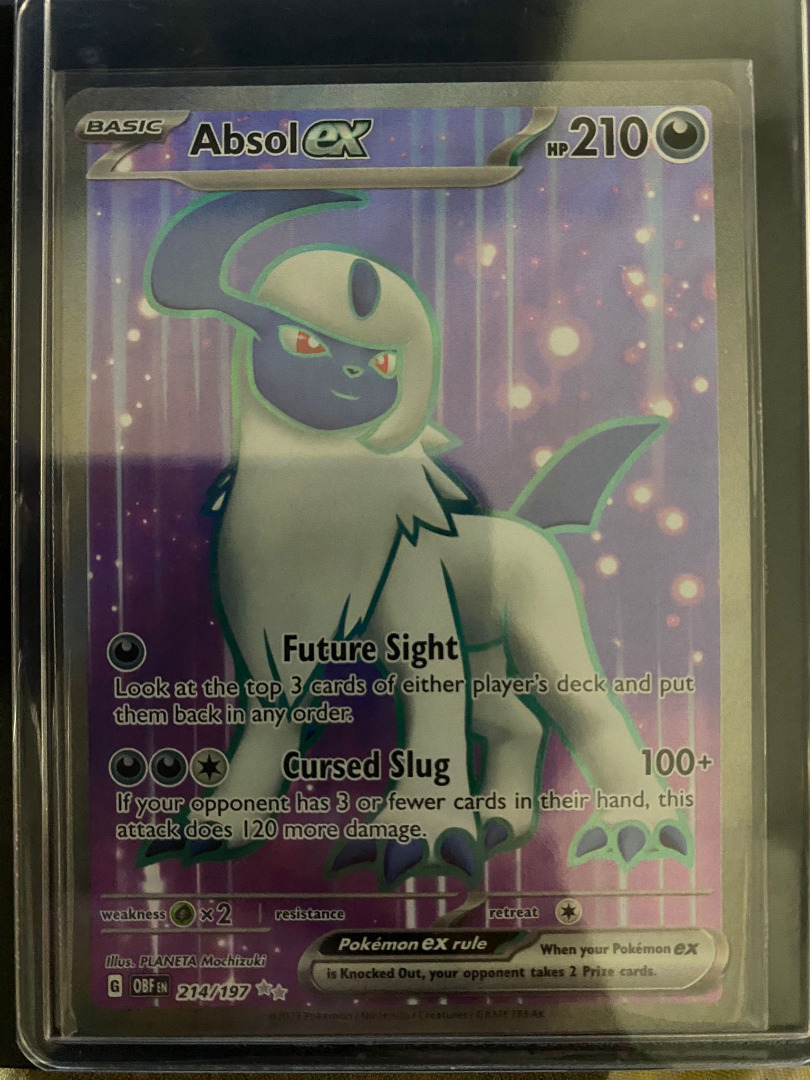 Absol EX Full art, Video Gaming, Gaming Accessories, Game Gift Cards ...