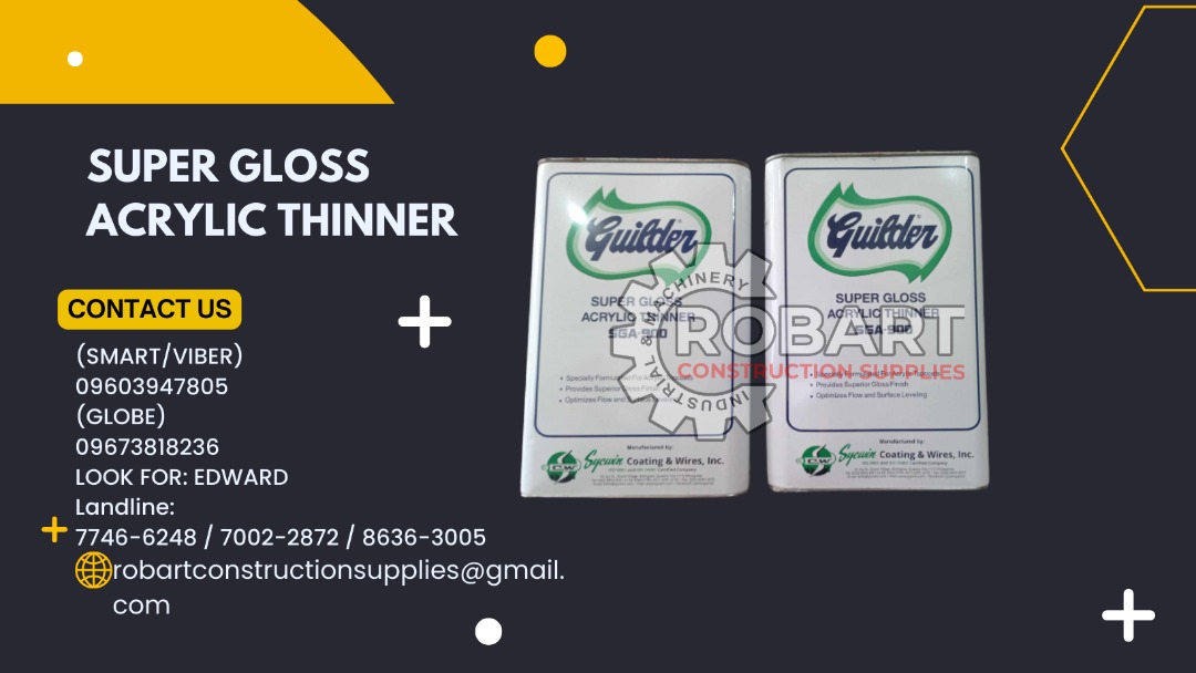 ACRYLIC THINNER, Commercial & Industrial, Construction & Building ...