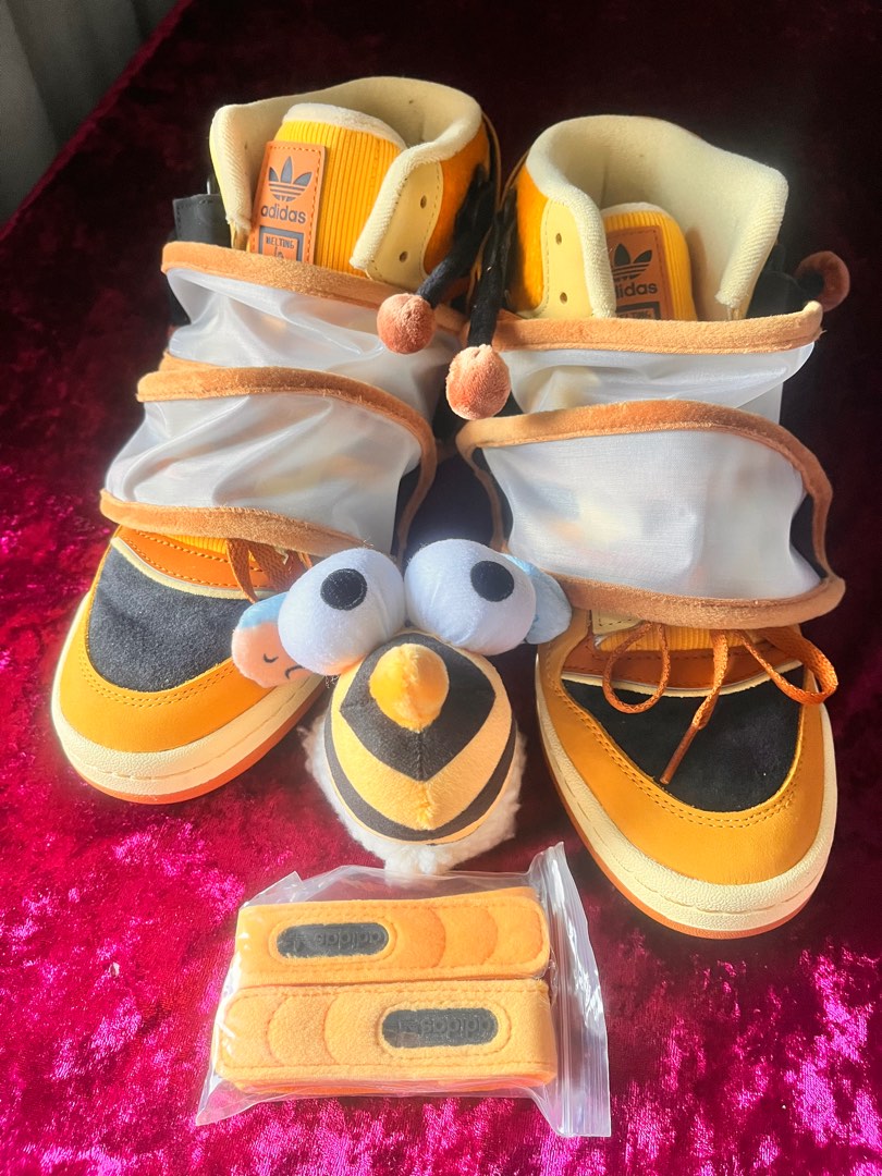 NEW adidas Originals Forum Exhibit Bumble Bee Sneakers Shoes (Limited ...