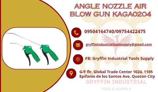 ANGLE NOZZLE AIR BLOW GUN KAGA0204, Commercial & Industrial, Industrial ...